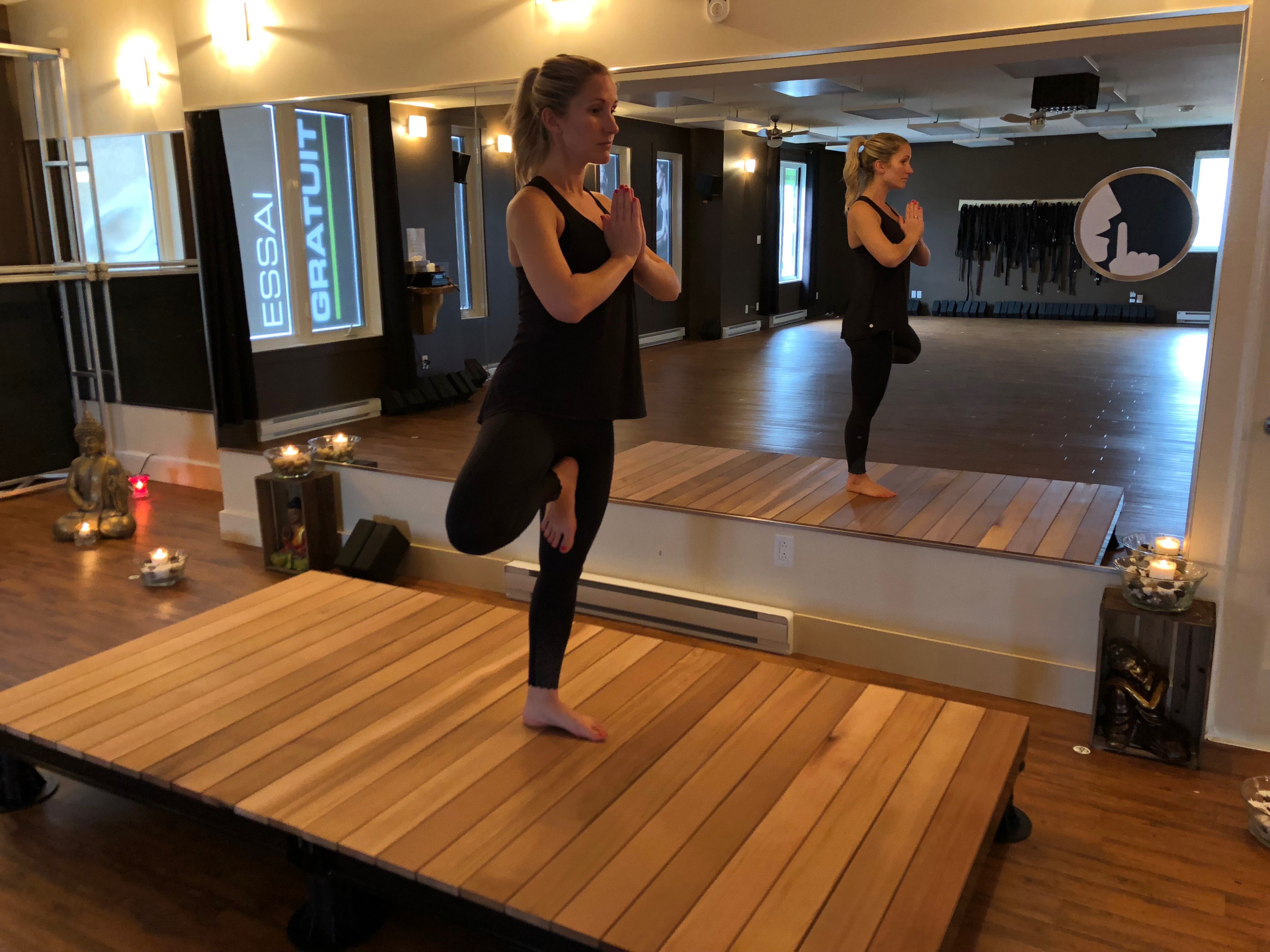 Outdoor Yoga Platform