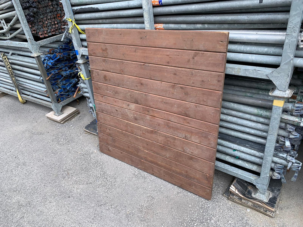 Red Cedar Deck Tile (pre-oiled in tabac) USED