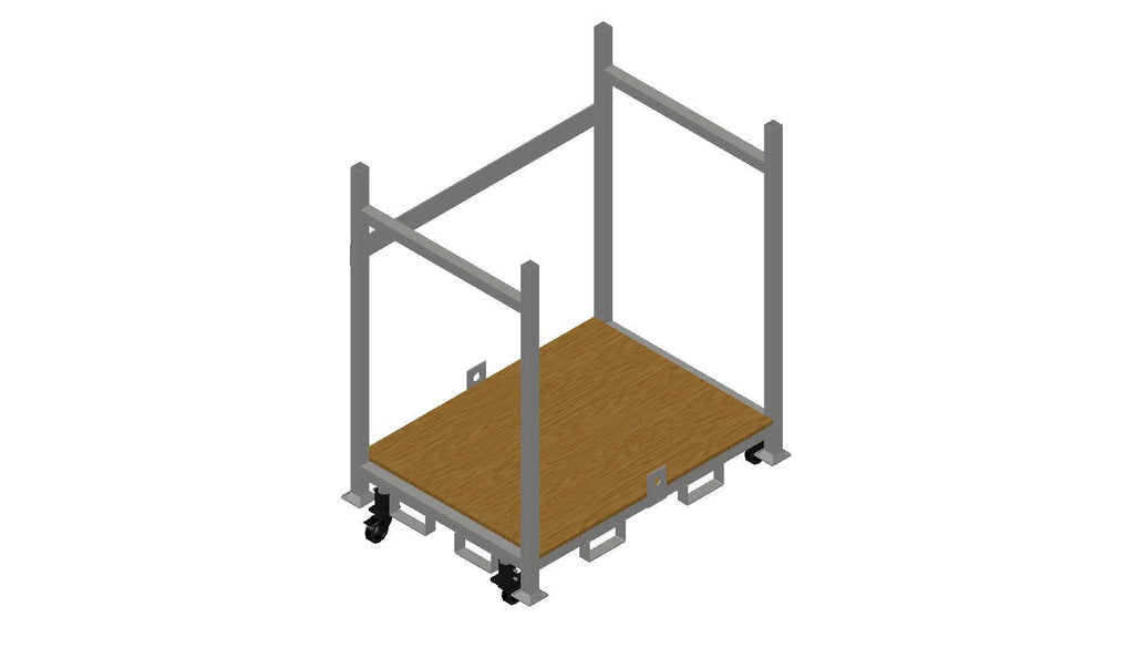 Stackable Cargo Carts. Rolling Cargo Cart