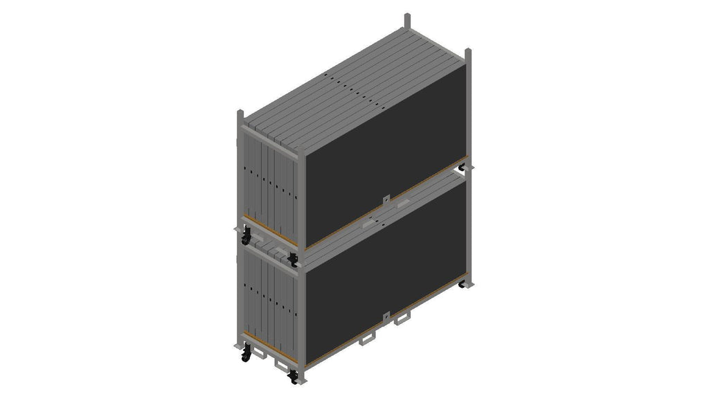 Stackable Cargo Carts. Rolling Cargo Cart