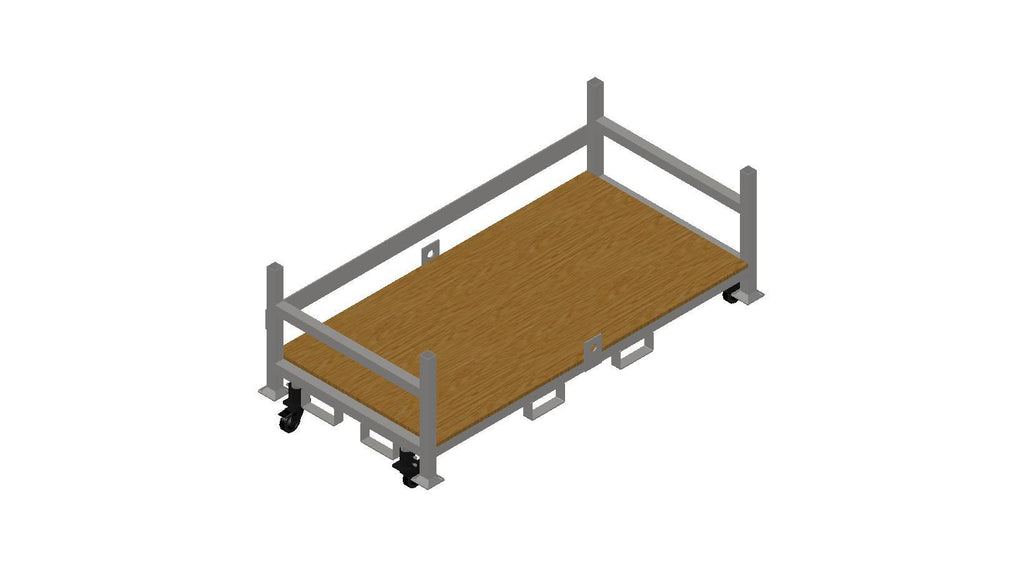 Stackable Cargo Carts. Rolling Cargo Cart